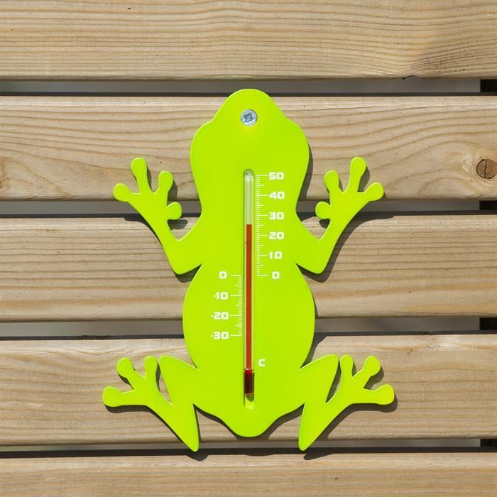 Buy Wall Thermometer Frog 15cm affordable | Gardens4You.eu
